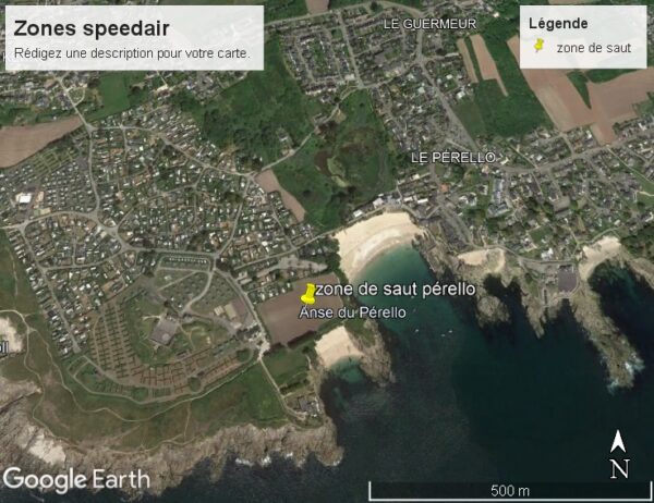 Saut en tandem à Ploemeur/Le Pérello - Speedair-Parachutisme